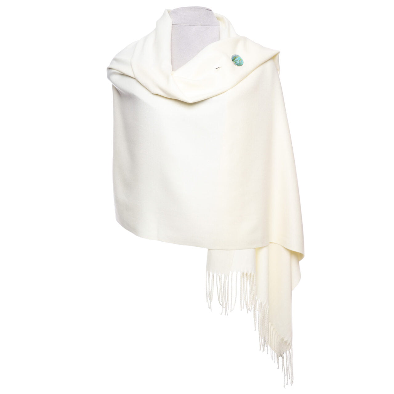 Pashmina - Ivory – Abigail's Lifestyle